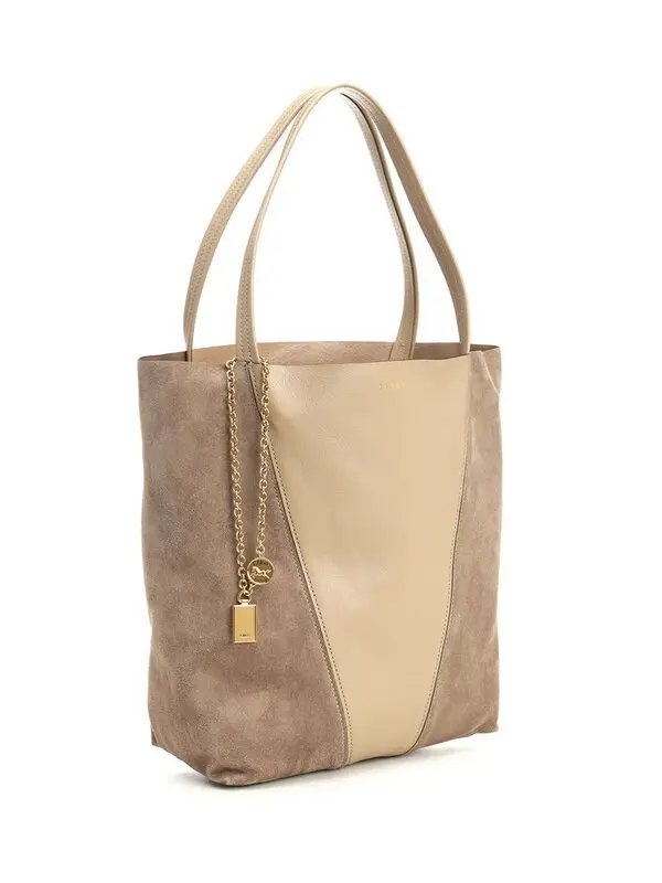 Chloé Spin Tote Bag - Brown