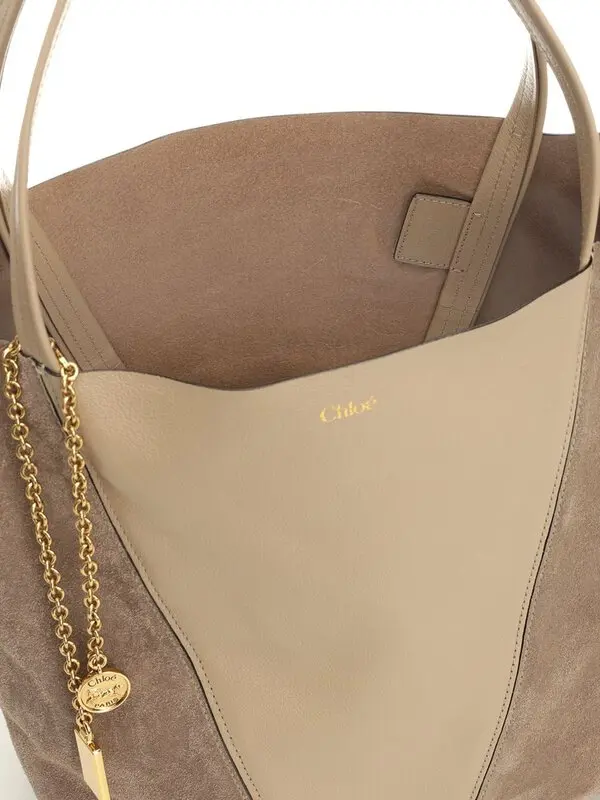 Chloé Spin Tote Bag - Brown