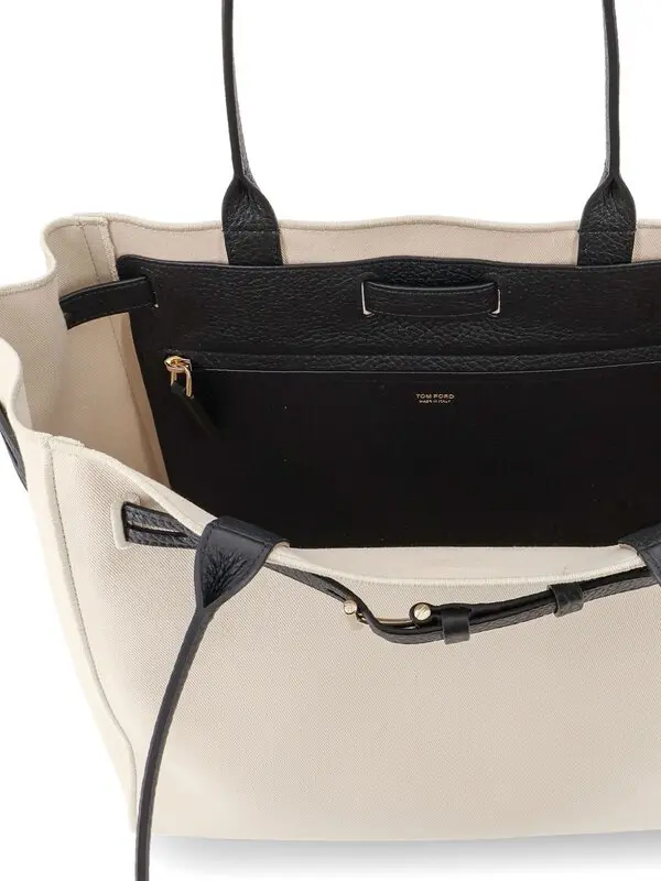TOM FORD Audrey Medium Canvas Tote - Multicolor