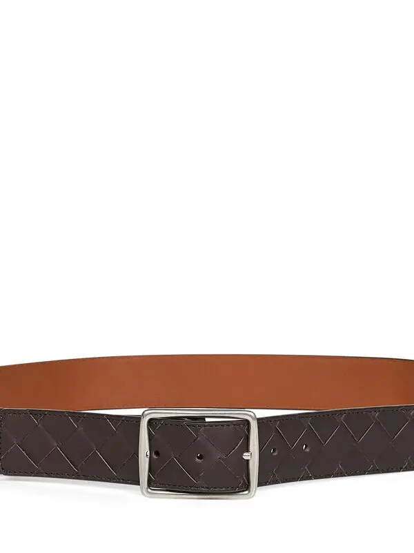 Bottega Veneta Two-tone Leather Reverso Reversible Belt