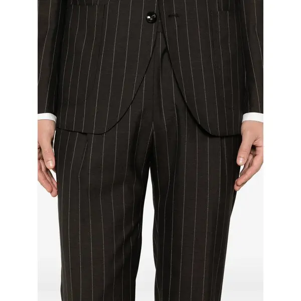 Tagliatore Suits Single Breasted Suits - Brown