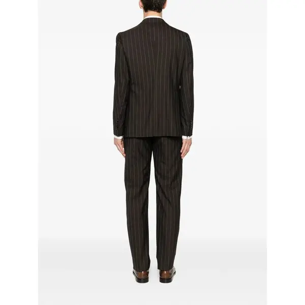 Tagliatore Suits Single Breasted Suits - Brown