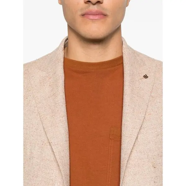 Tagliatore Single-breasted Blazer With Pin Detail