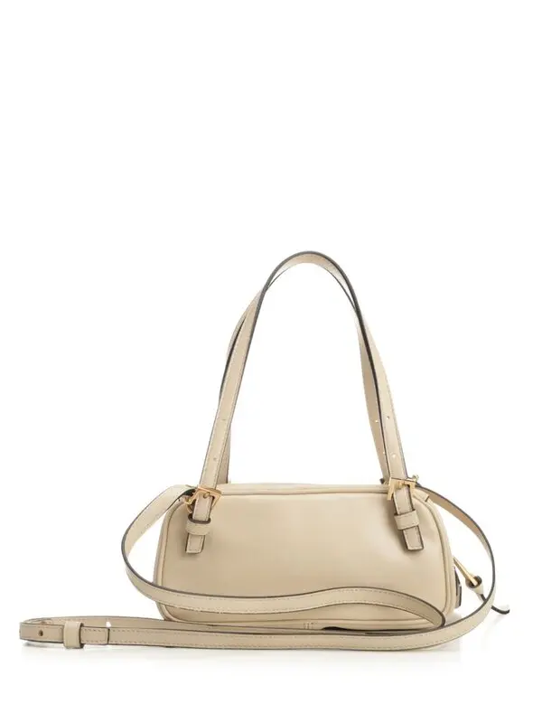 Versace Mini Bowling Bag - Cream