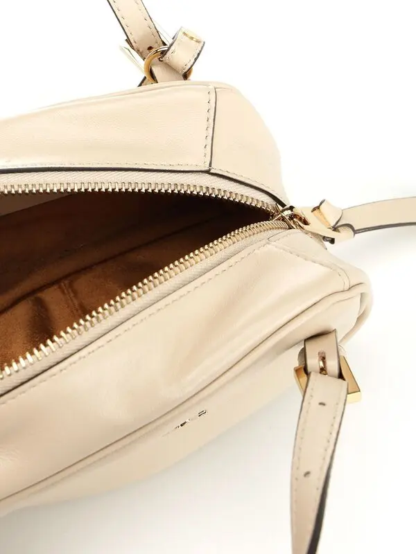 Versace Mini Bowling Bag - Cream