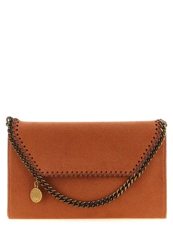 Stella McCartney Falabella Wallet On Chain - Orange