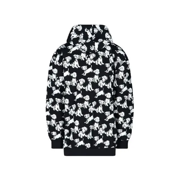 Celine Printed Dogs" Hooded Sweatshirt