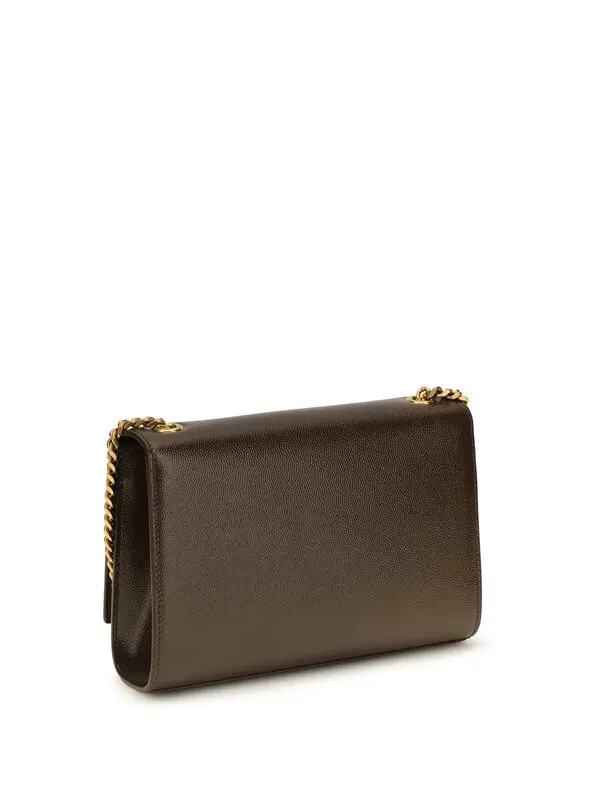 Saint Laurent Small Kate Shoulder Bag - Brown