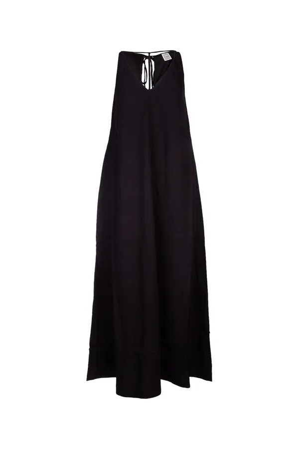 TOTEME T-strap Crepe-back Satin Dress