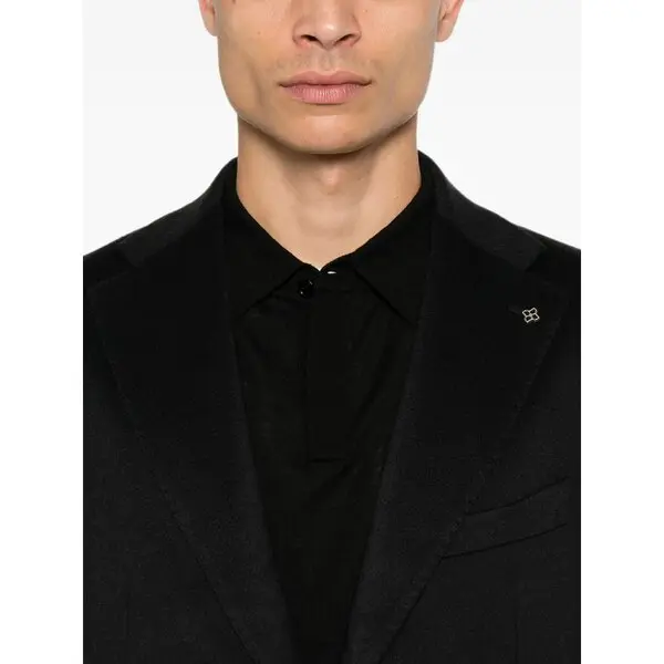 Tagliatore Light Check Pattern Two-button Blazer - Blue