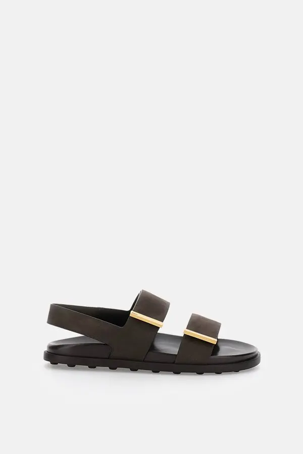 TOD'S Leather Multi-strap Sandals - Multicolor