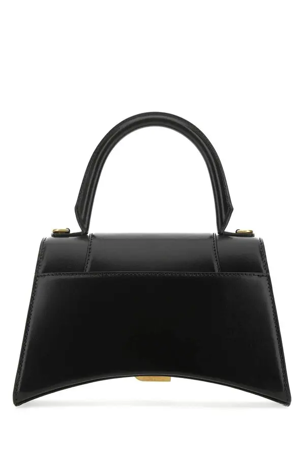 Balenciaga Small Hourglass Handbag In Leather