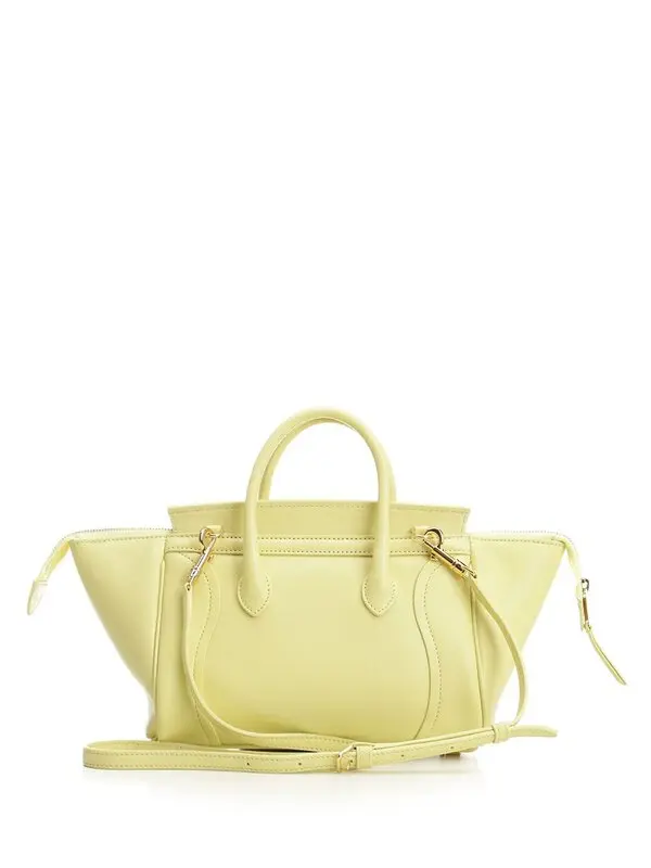 Celine Small Luggage In Soft Shiny Lambskin