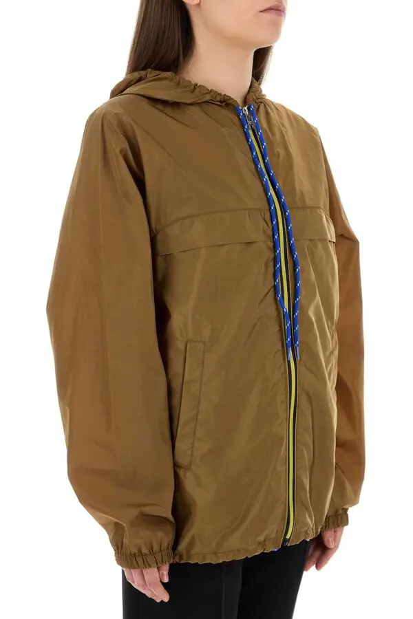 Prada Re-nylon Jacket - Brown