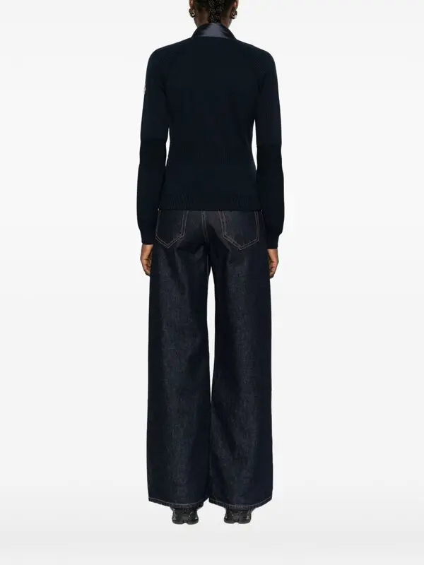 Moncler Padded Front Zip Fastening Cardigan