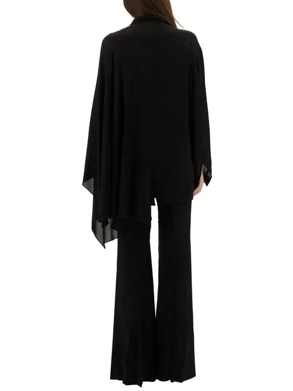 Balenciaga Blouse With Scarf Detail - Black