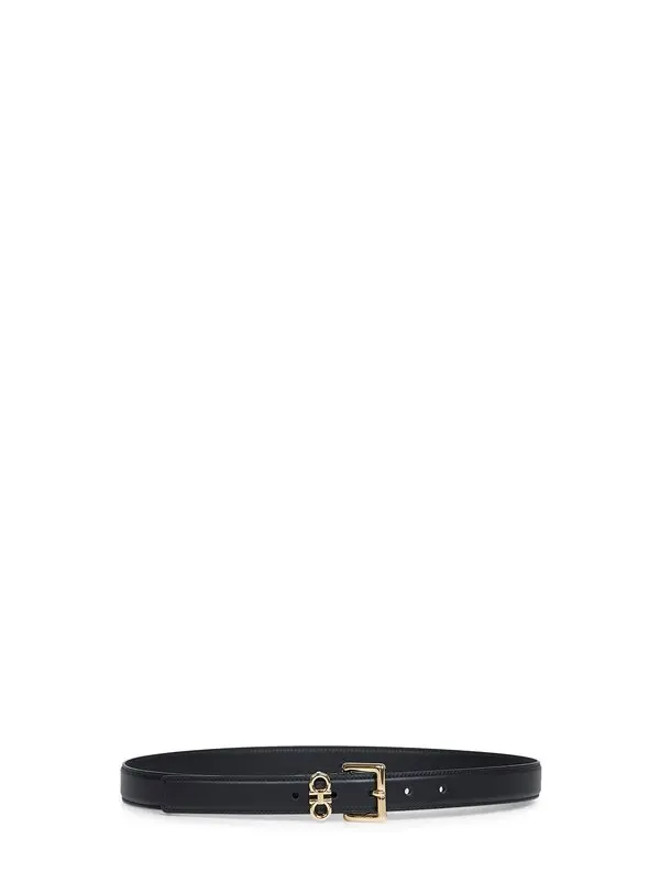 FERRAGAMO Double Gancini Belt - Multicolor