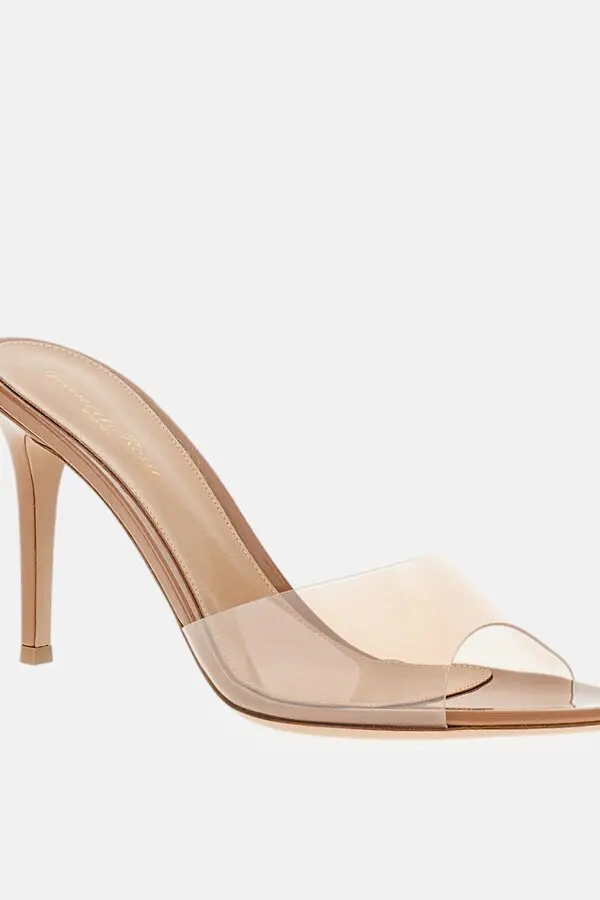GIANVITO ROSSI Elle 85 Heeled Mule - Multicolor