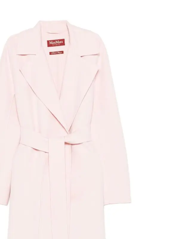 Max Mara Wool Long Coat - Multicolor