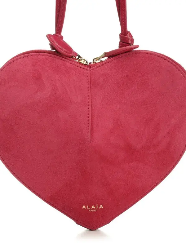 Alaïa Le Cœur" Bi-material Heart Bag