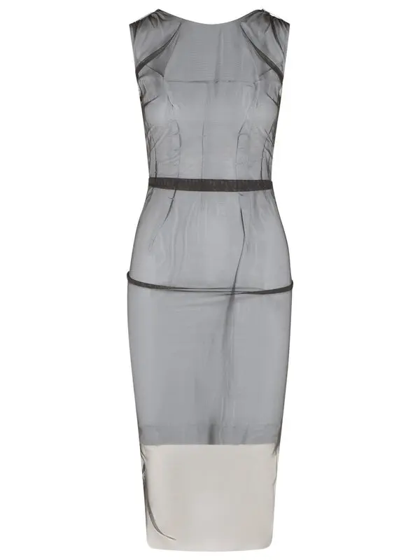 MAISON MARGIELA Polyamide Dress - Brown