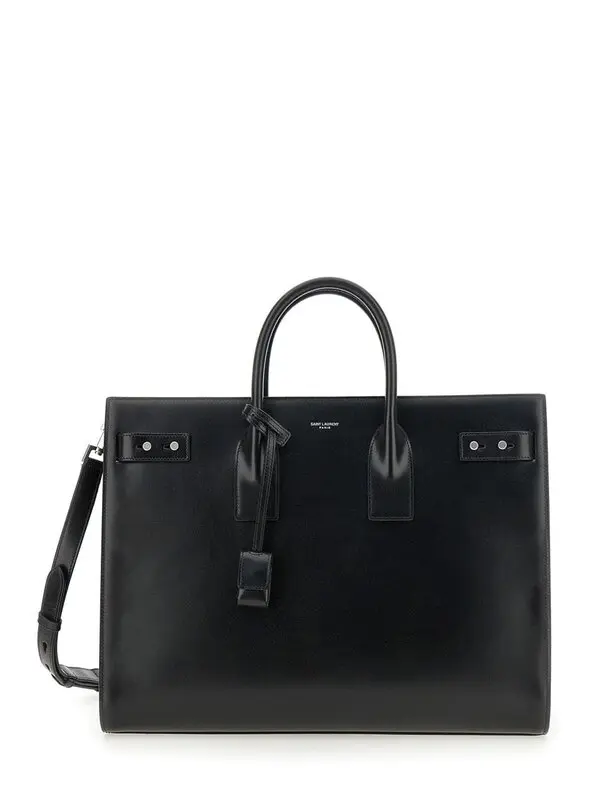 Saint Laurent Leather Handbag - Black
