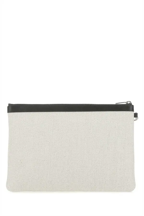 Saint Laurent Rive Gauche Clutch - Brown