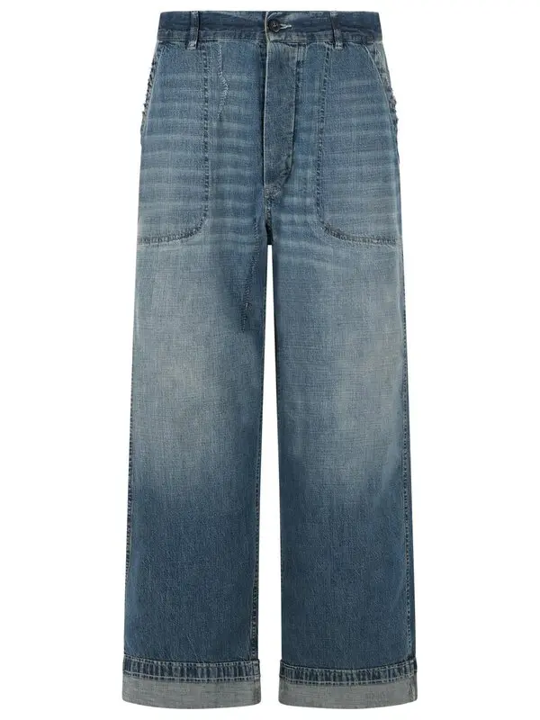 MAISON MARGIELA Light Cotton Jeans - Blue