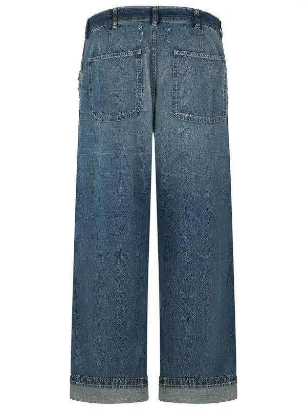 MAISON MARGIELA Light Cotton Jeans - Blue
