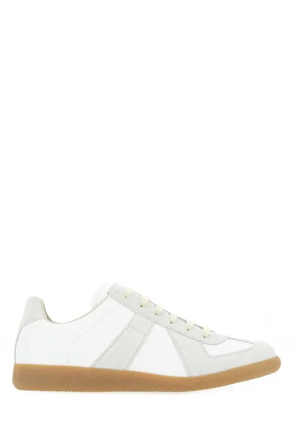 MAISON MARGIELA Replica" Leather Sneakers - Multicolor
