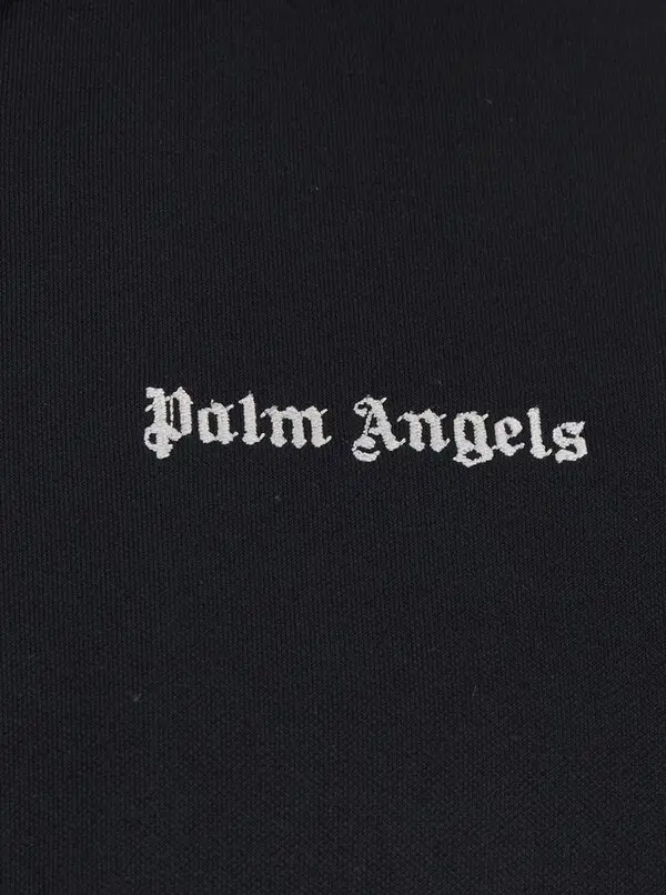 Palm Angels Classic Logo Technical Fabric Full Zip Track Jacket