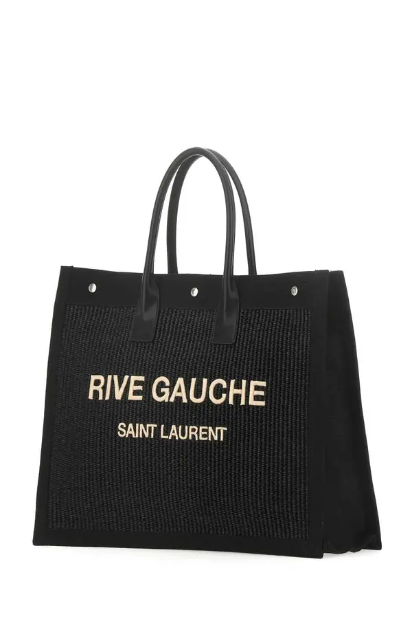 Saint Laurent Rive Gauche Shopping Bag - Black