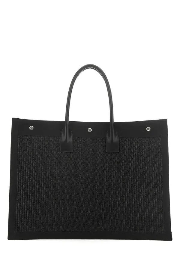Saint Laurent Rive Gauche Shopping Bag - Black