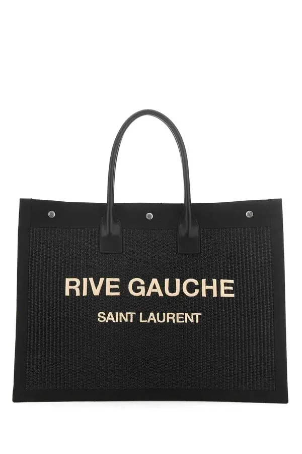 Saint Laurent Rive Gauche Shopping Bag - Black