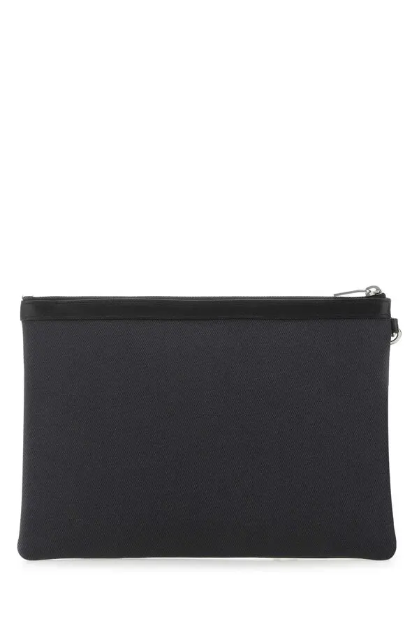 Saint Laurent Rive Gauche Clutch - Gray