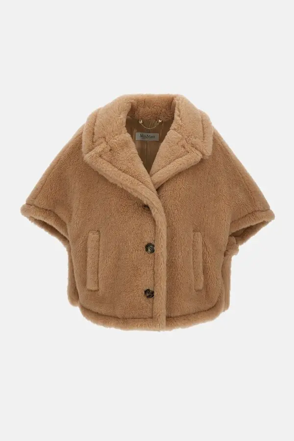 Max Mara Corvino Cape - Multicolor