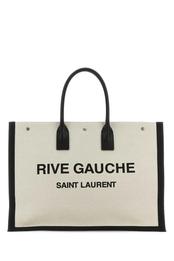 Saint Laurent Rive Gauche Shopping Bag - Brown
