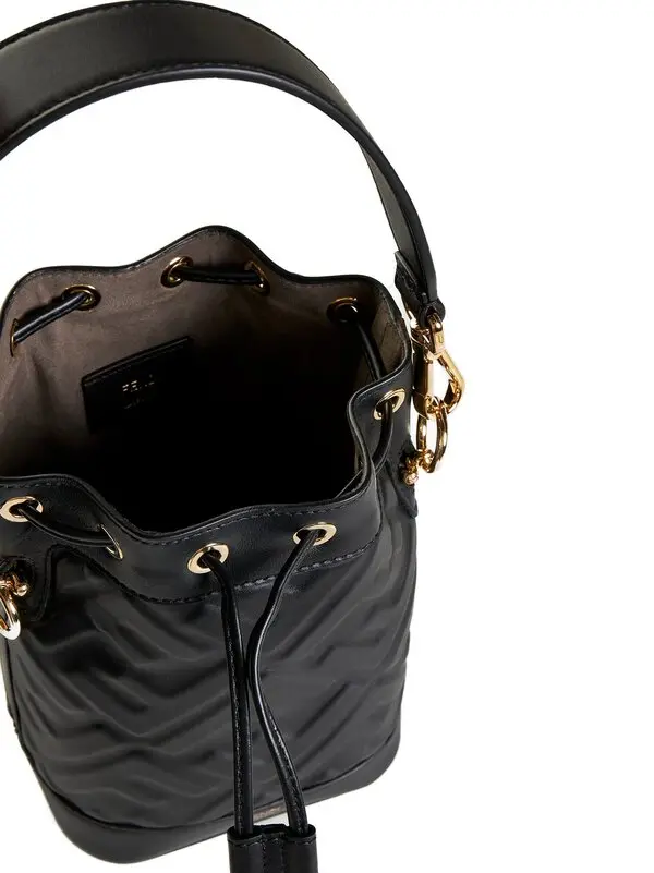 Fendi Mon Tresor Ff Leather Mini Bag