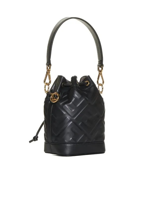 Fendi Mon Tresor Ff Leather Mini Bag