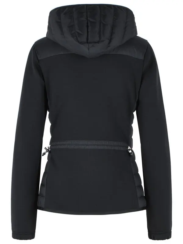 Moncler Padded Zip-up Hoodie In Polyester Blend