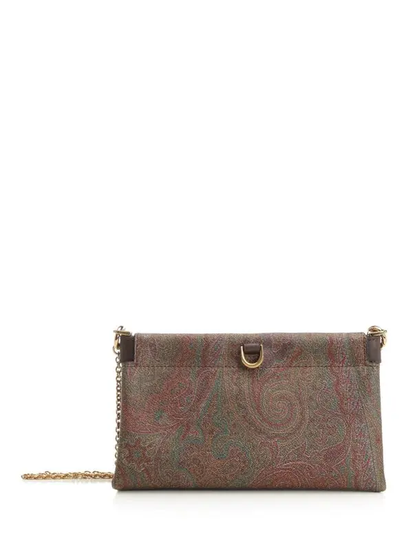Etro Arnica Jacquard Paisley Bag With Gold Tone Detail And Chain Strap