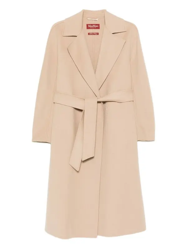 Max Mara Wool Long Coat - Multicolor
