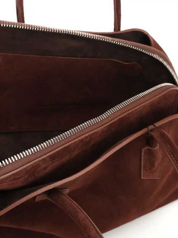 Attico La Passeggiata Medium Suede Bag - Brown