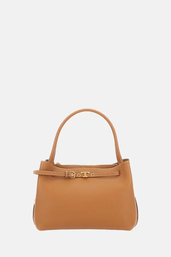 TOD'S Small T Timeless Top Handle Bag - Multicolor