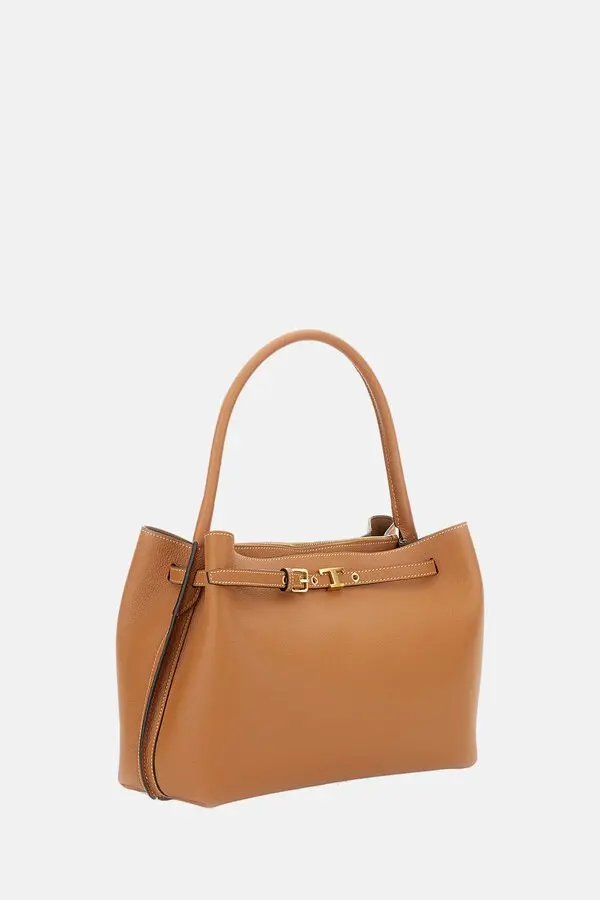 TOD'S Small T Timeless Top Handle Bag - Multicolor