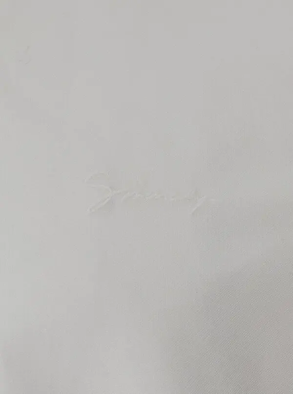 Givenchy White Shirt With Logo Embroidered On The Front In Cotton