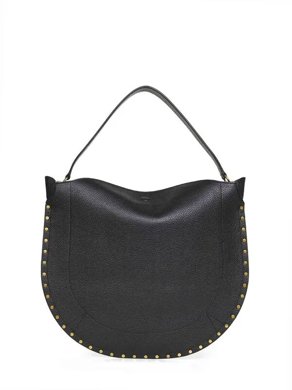 Isabel Marant Étoile Black Soft Oskan Hobo Shoulder Bag - Multicolor