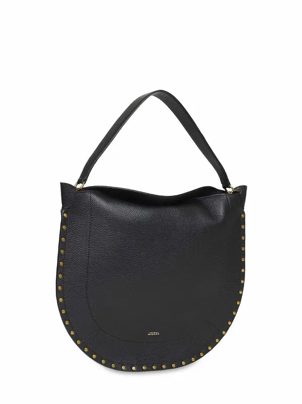 Isabel Marant Étoile Black Soft Oskan Hobo Shoulder Bag - Multicolor