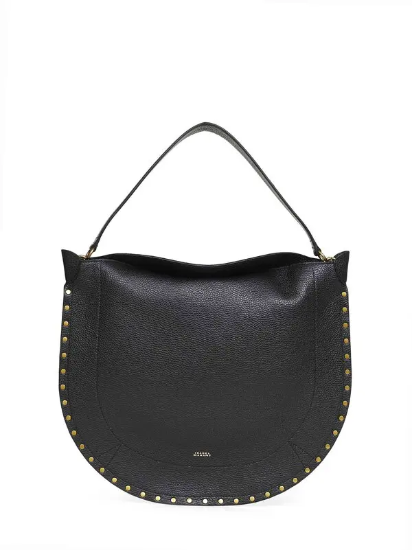 Isabel Marant Étoile Black Soft Oskan Hobo Shoulder Bag - Multicolor