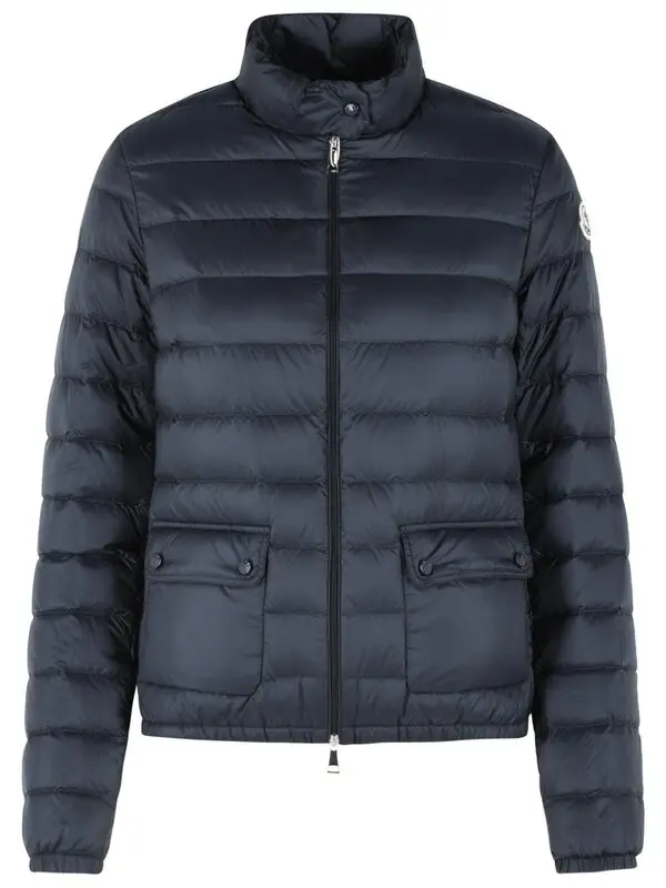 Moncler Navy Polyamide Down Jacket